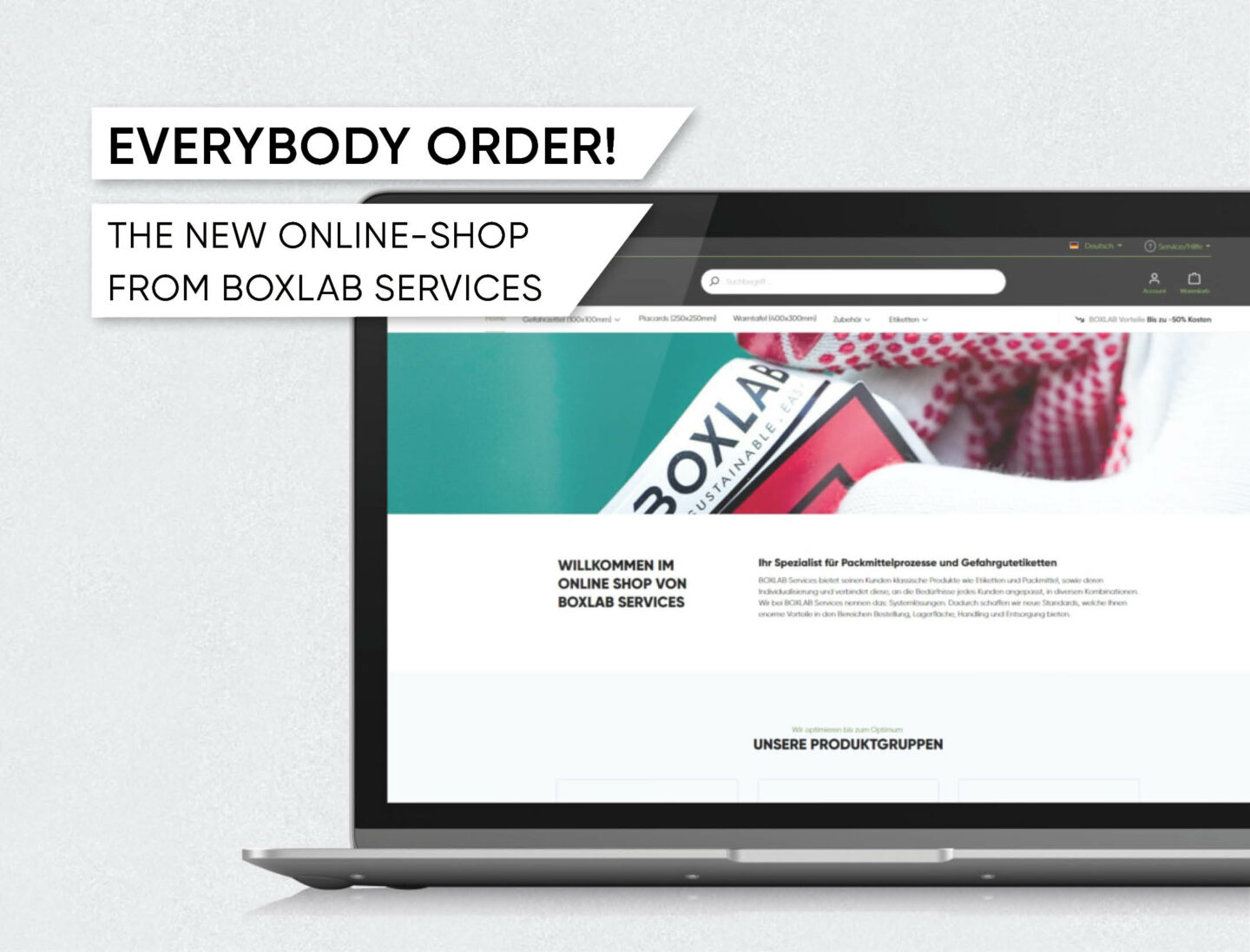 Labels and Packaging Processes- BOXLAB Services GmbH