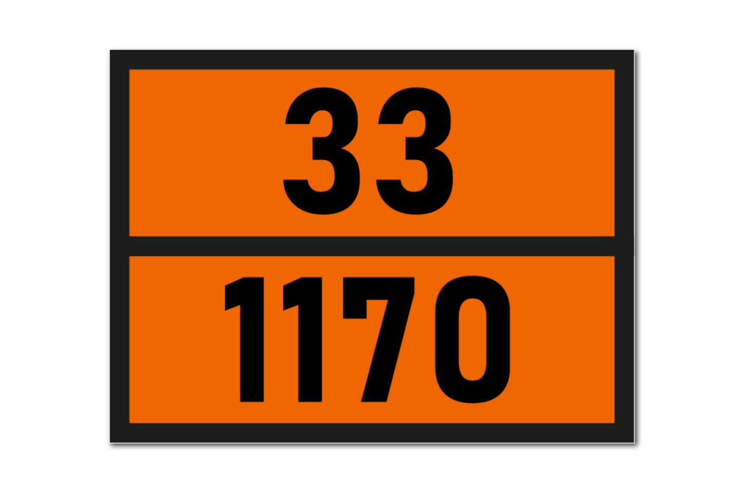 Transport code UN 1170 - Hazard number 33 | BOXLAB Services