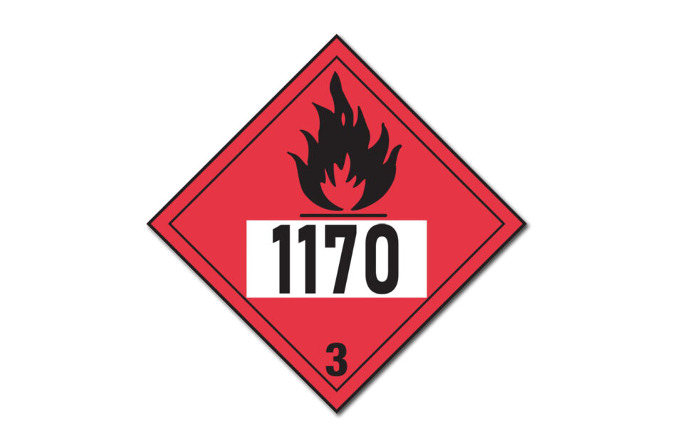 Transport code UN 1170 - Hazard number 33 | BOXLAB Services