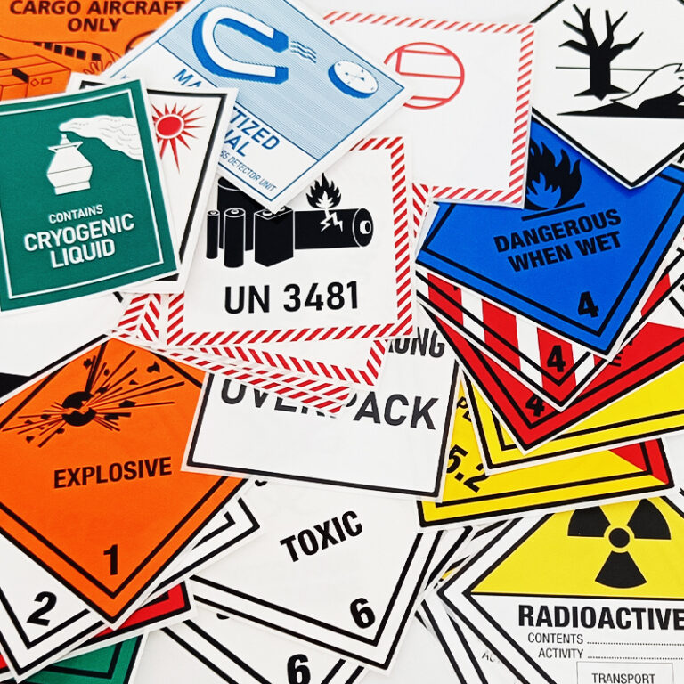 Special dangerous goods & applications - safe labeling