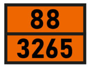 Corrosive Liquid, Acidic, Organic, N.O.S. - UN 3265