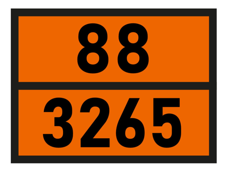 Corrosive Liquid, Acidic, Organic, N.O.S. - UN 3265